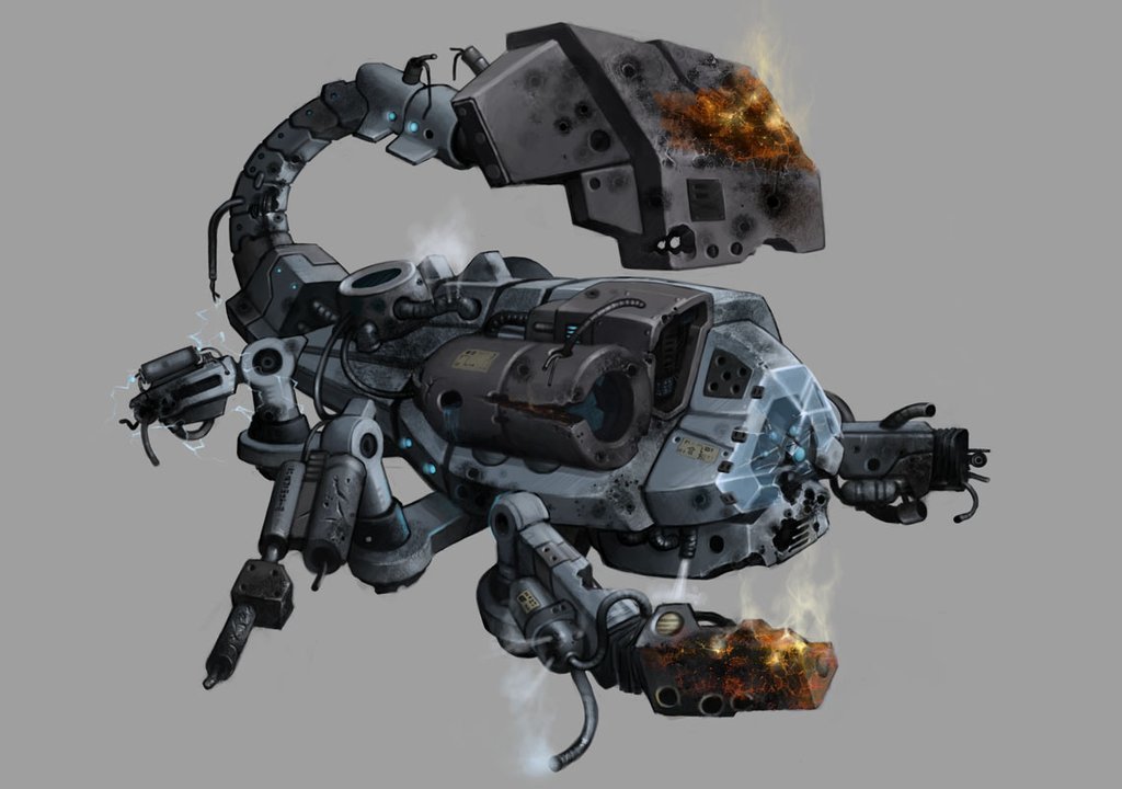 ArtStation - Scorpion Tank