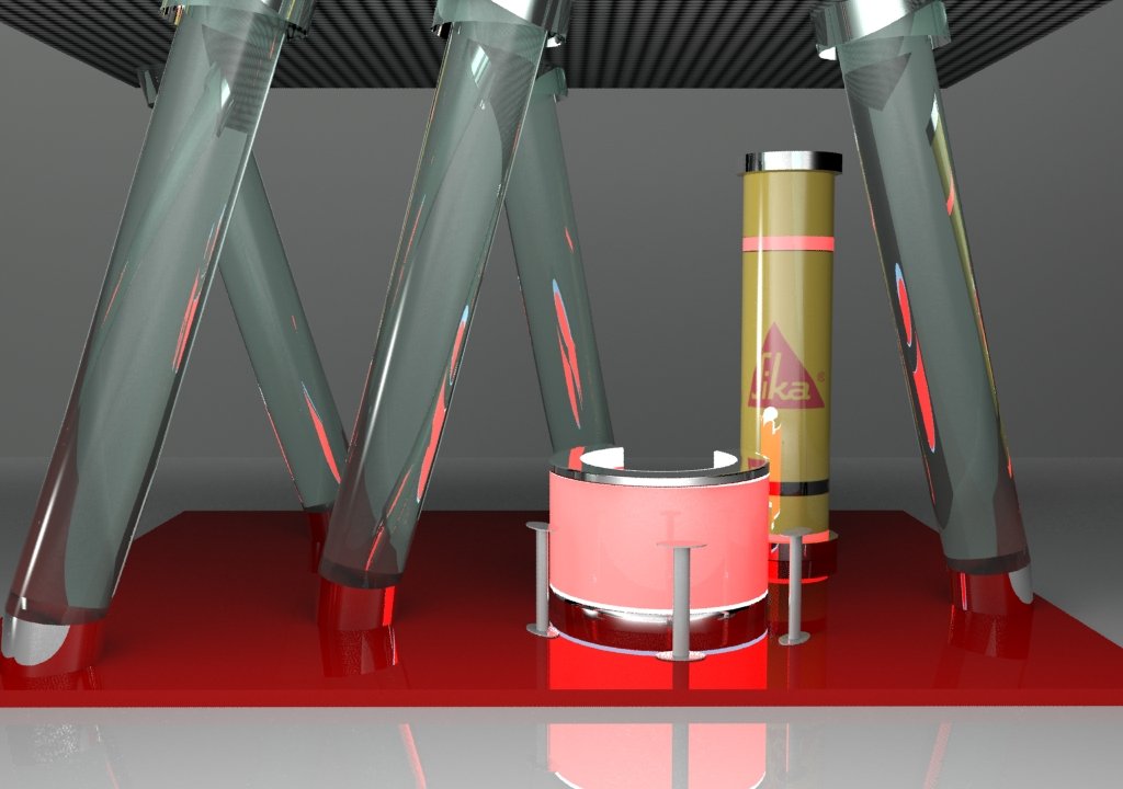 ArtStation - Stand Sika, materiales para construir.