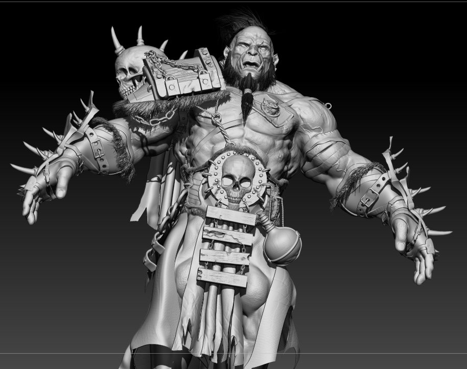 ArtStation - ORK 3D( middle poly)