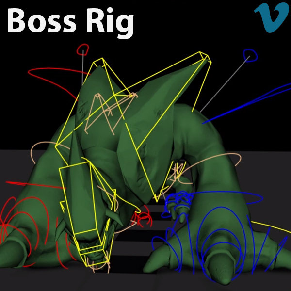 ArtStation - Silent Watcher Boss Rig