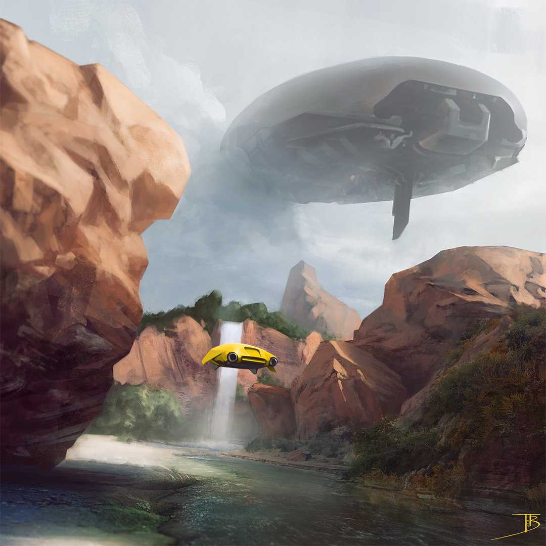ArtStation - River Speeder