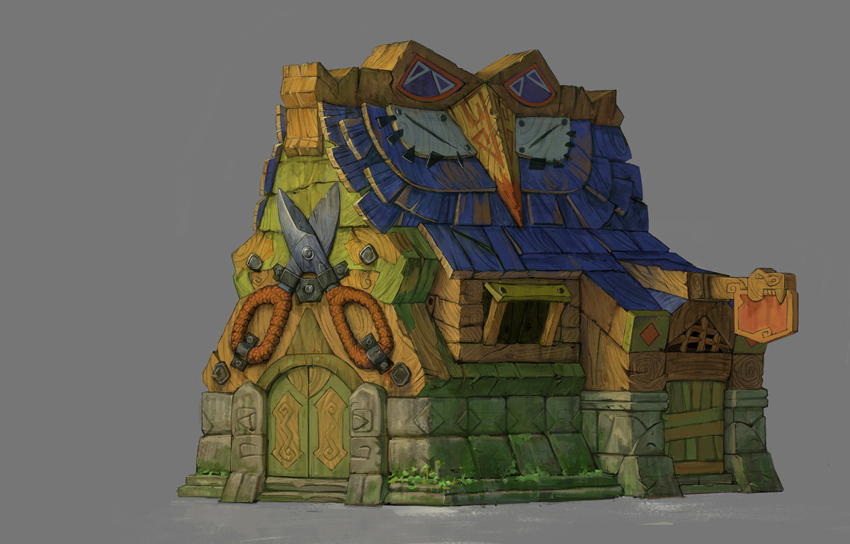 ArtStation - funny houses