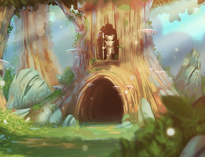 ArtStation - ANIMATION_BACKGROUND #1