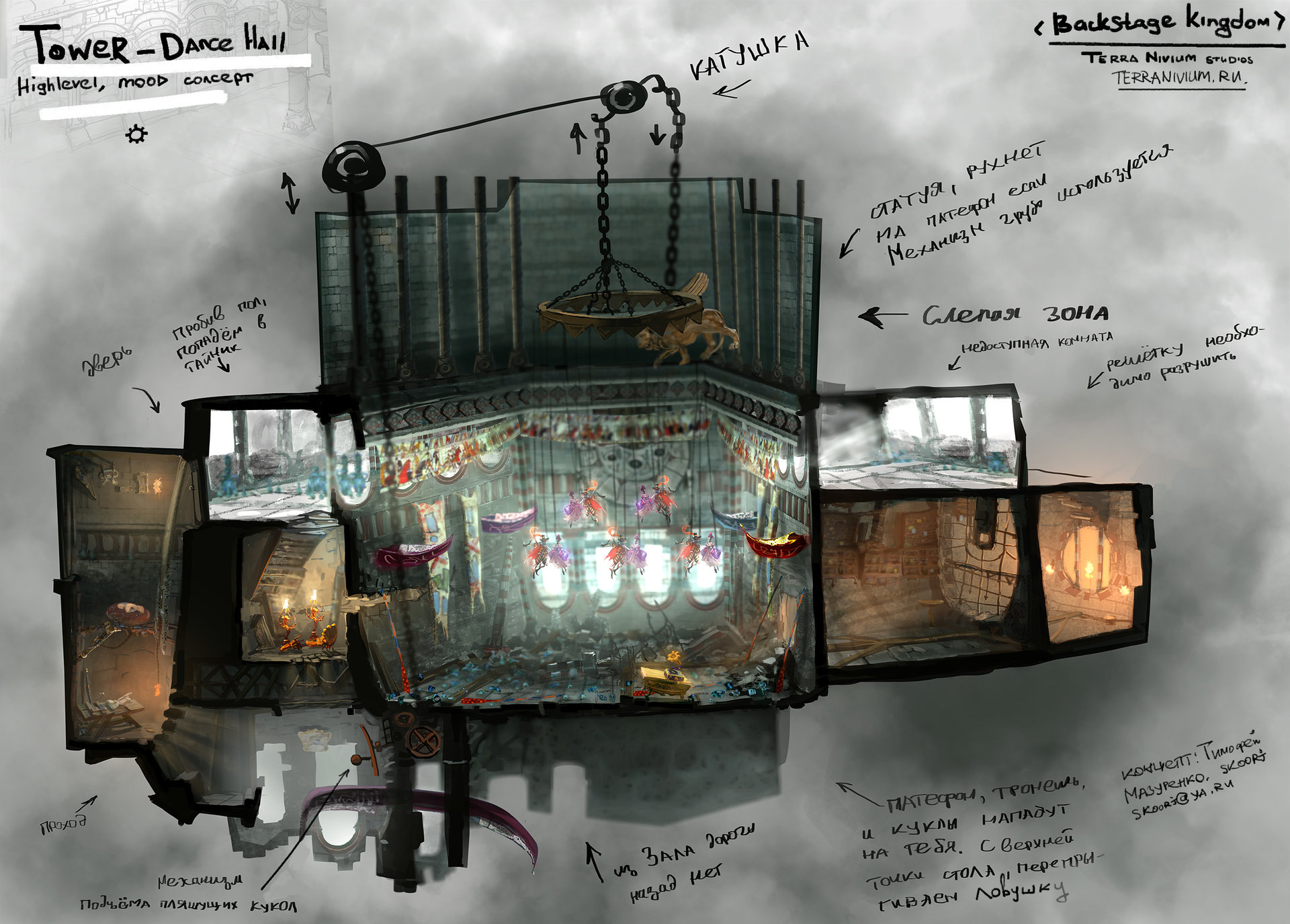 ArtStation - dance hall