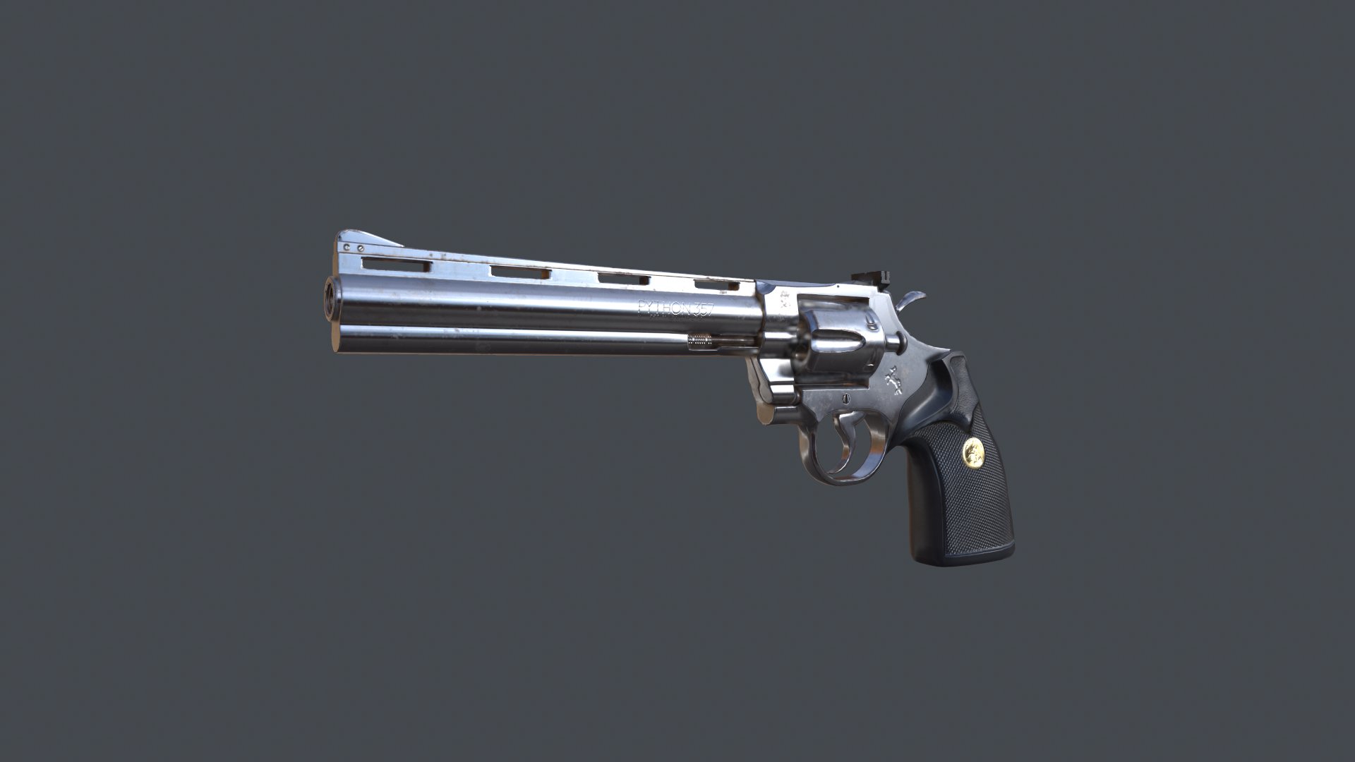 ArtStation - Colt Python .357 Revolver