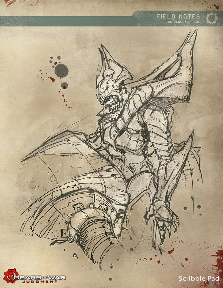 ArtStation - Gears of War: Judgment: Kilo Squad: The Survivor's Log
