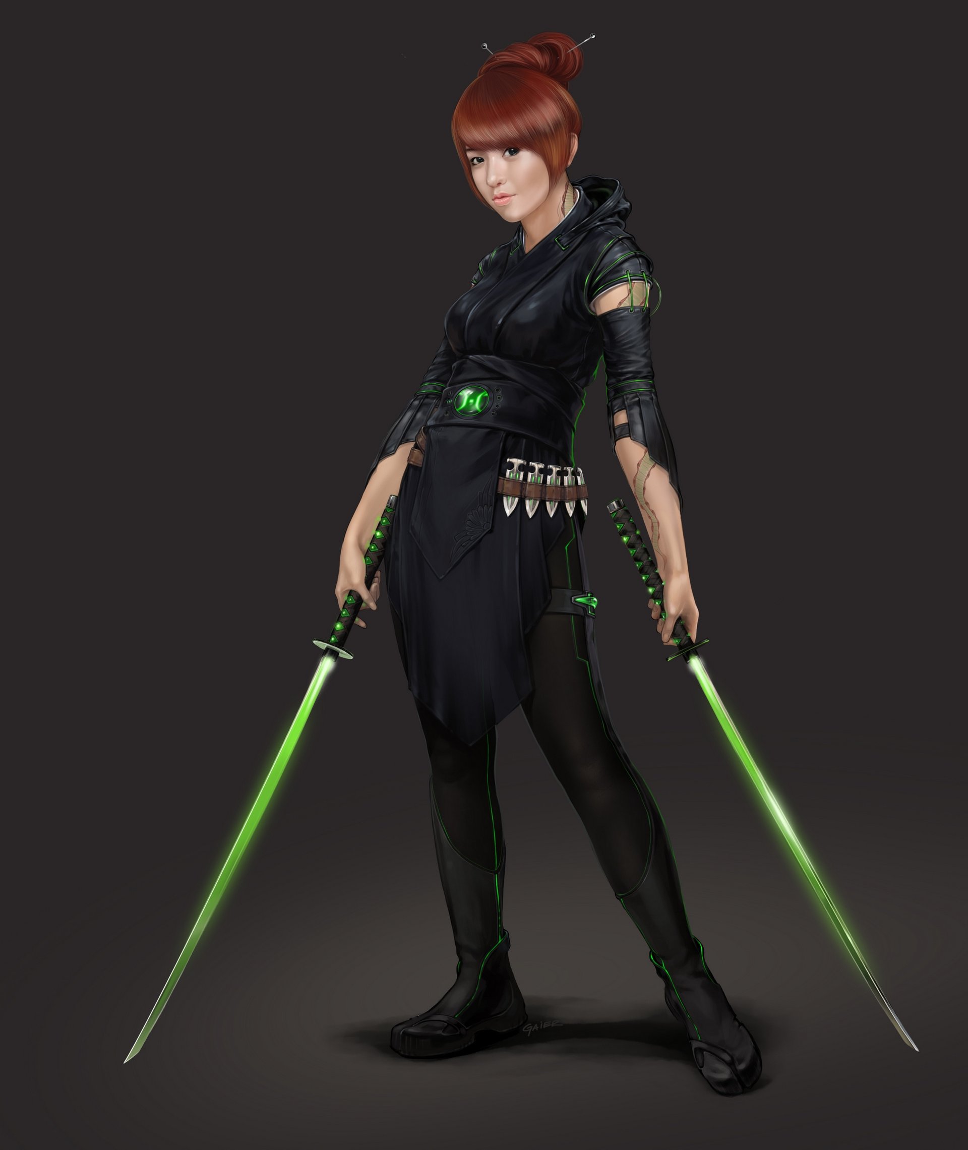 ArtStation - Hunter_girl