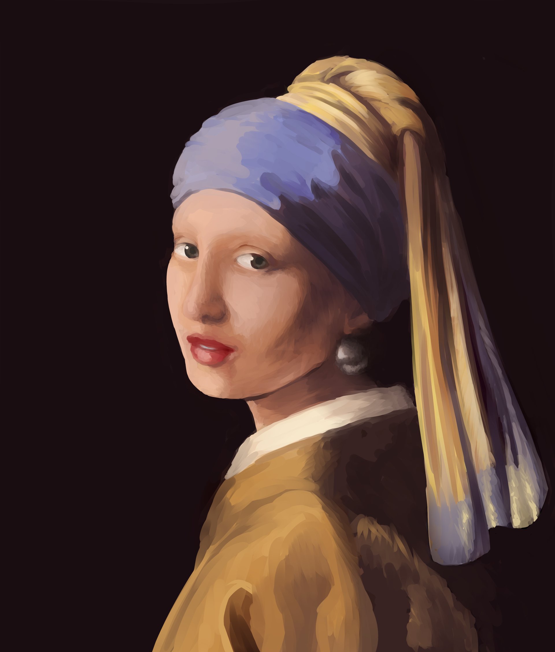 ArtStation - Girl with a Pearl Earring