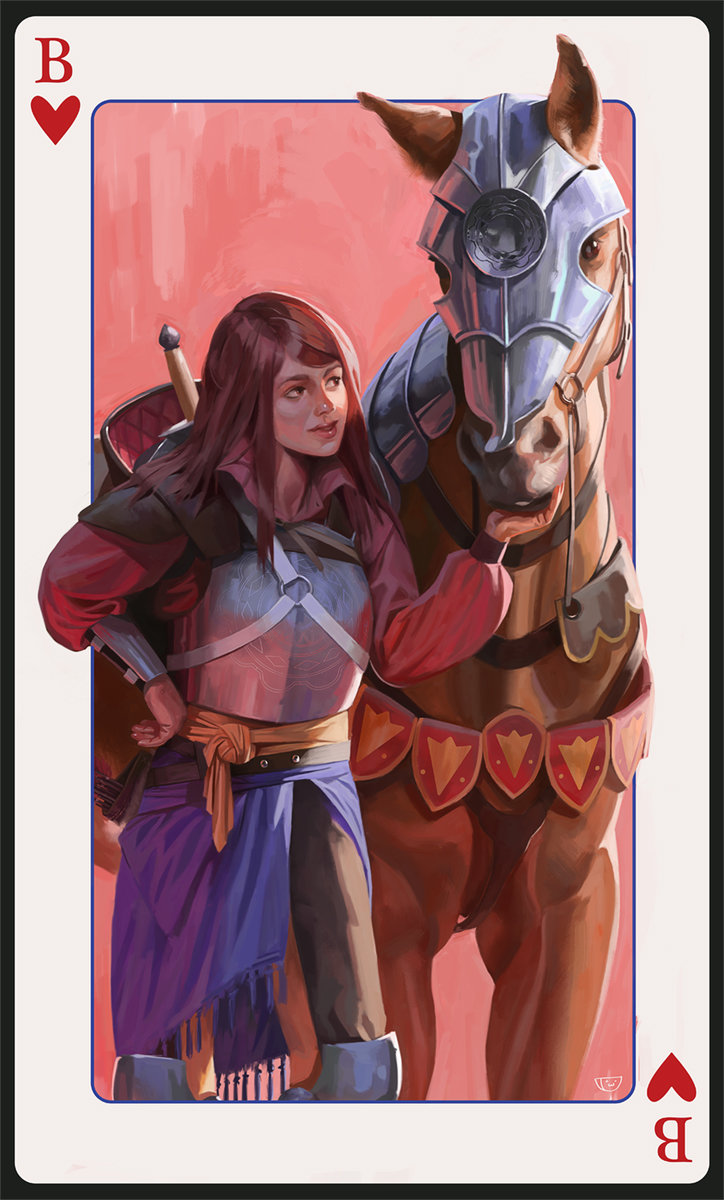 ArtStation - Knight of Hearts