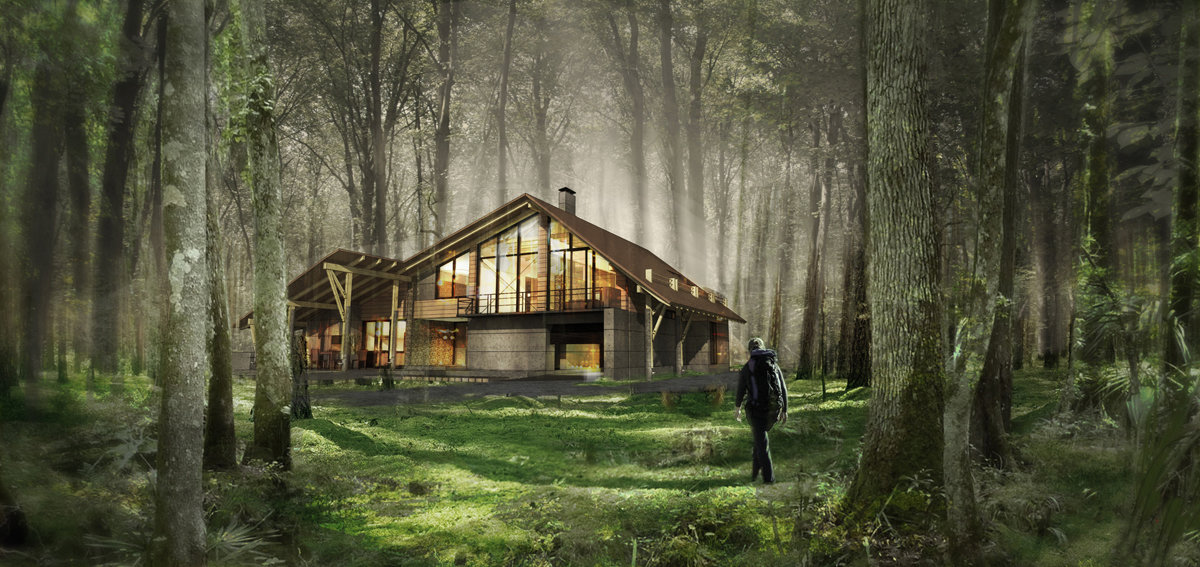 ArtStation - Swamp House