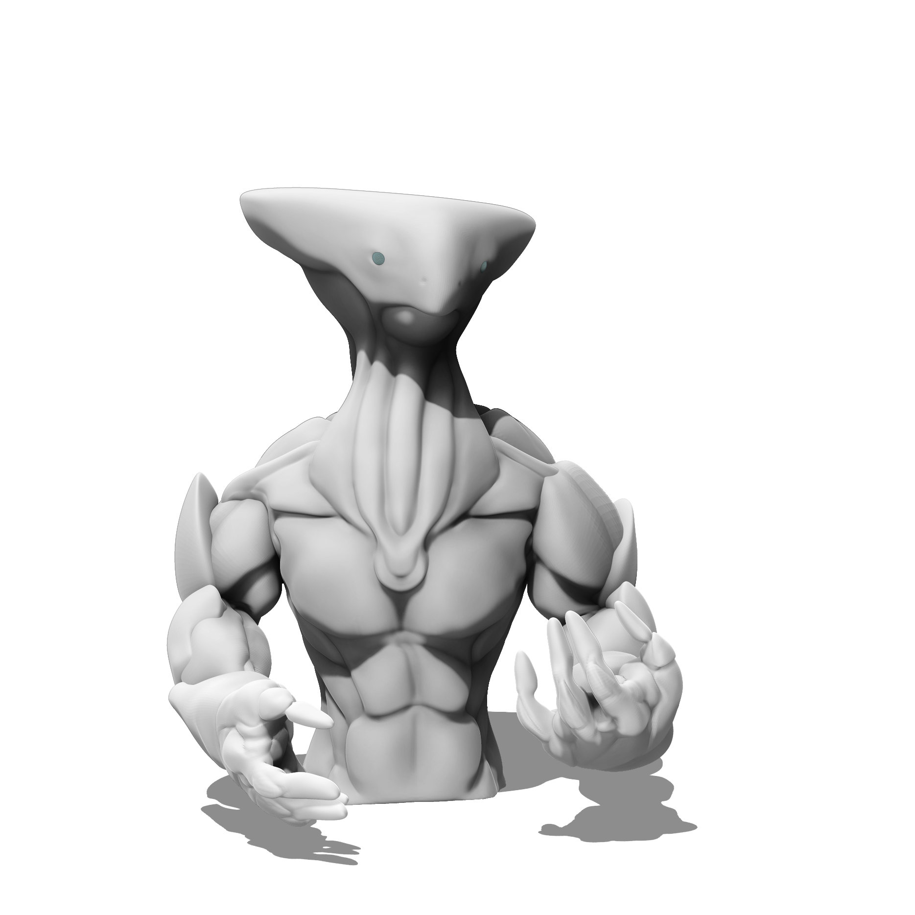 ArtStation - alien bust