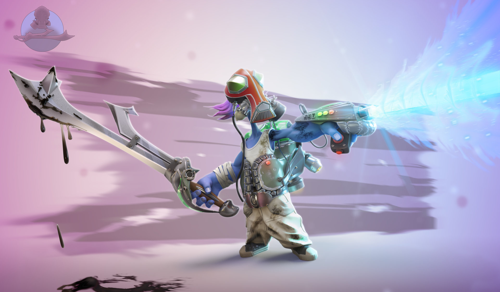 ArtStation - MaskMan - Mech necroMaker