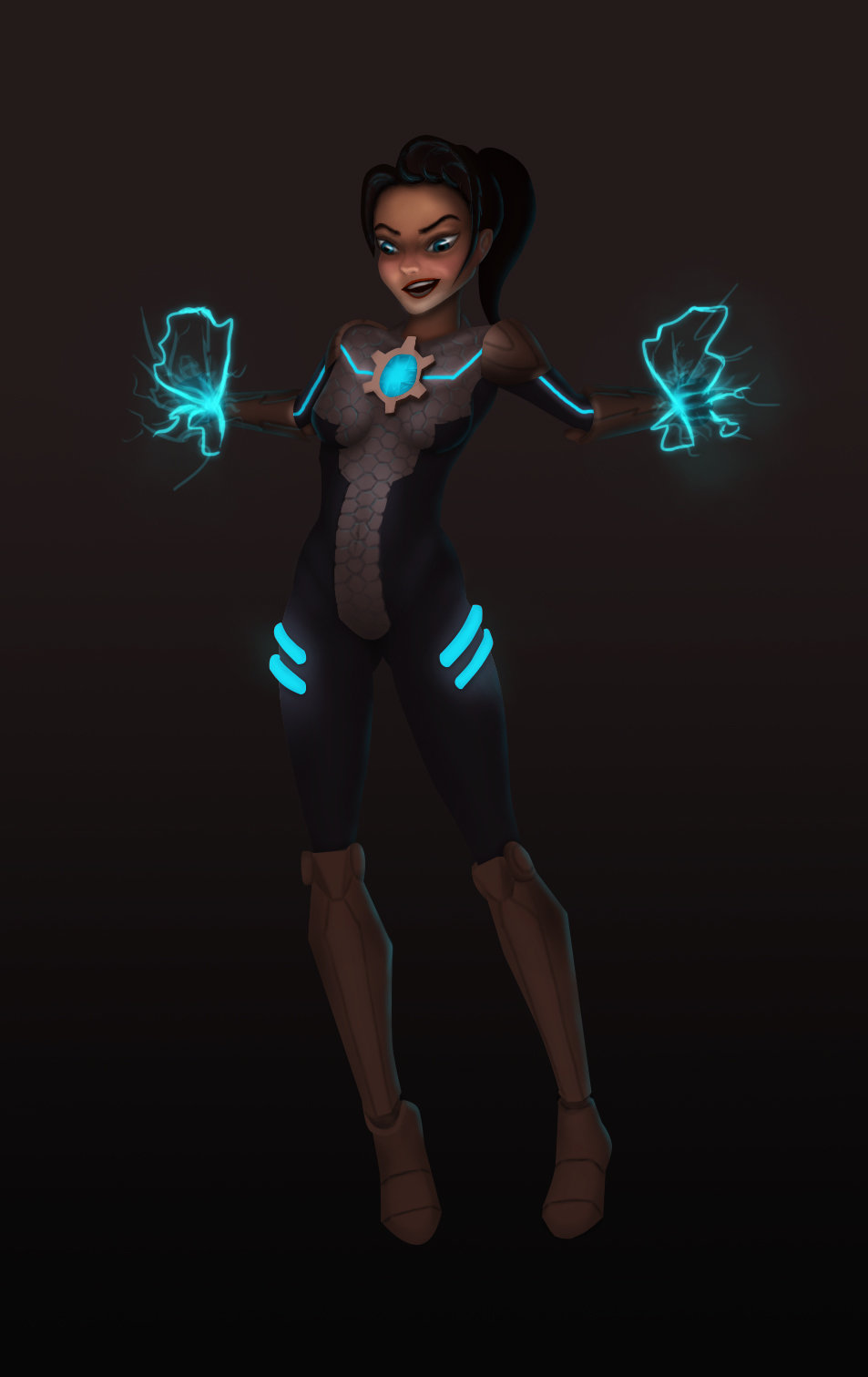 ArtStation - Futuristic mage