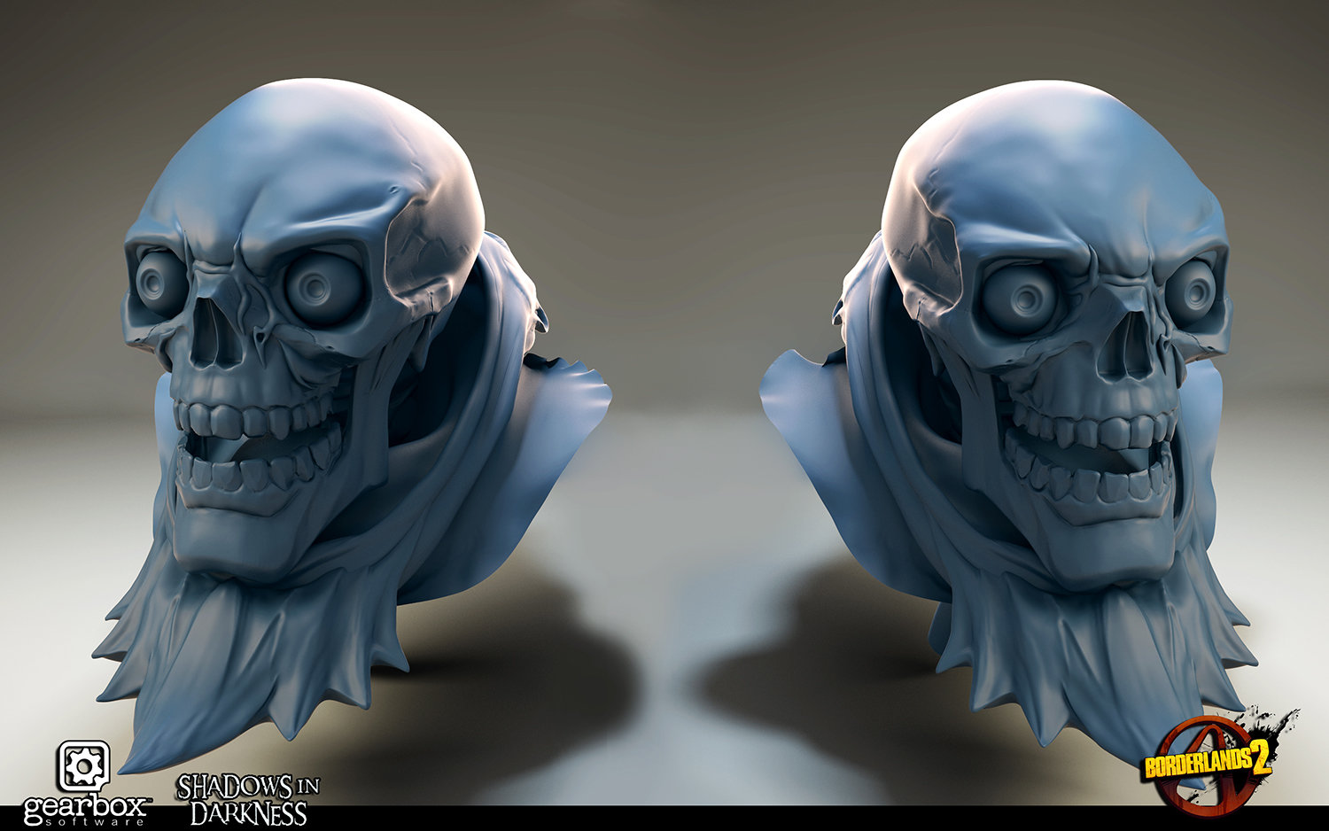 ArtStation - Borderlands Head Variations