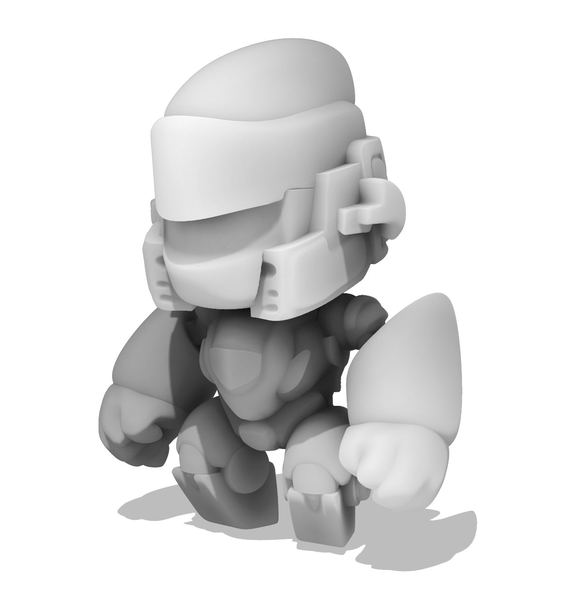 ArtStation - robot model kit