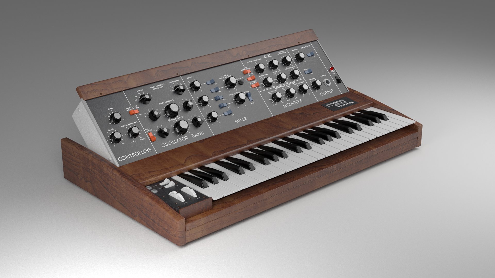 ArtStation - Mini Moog