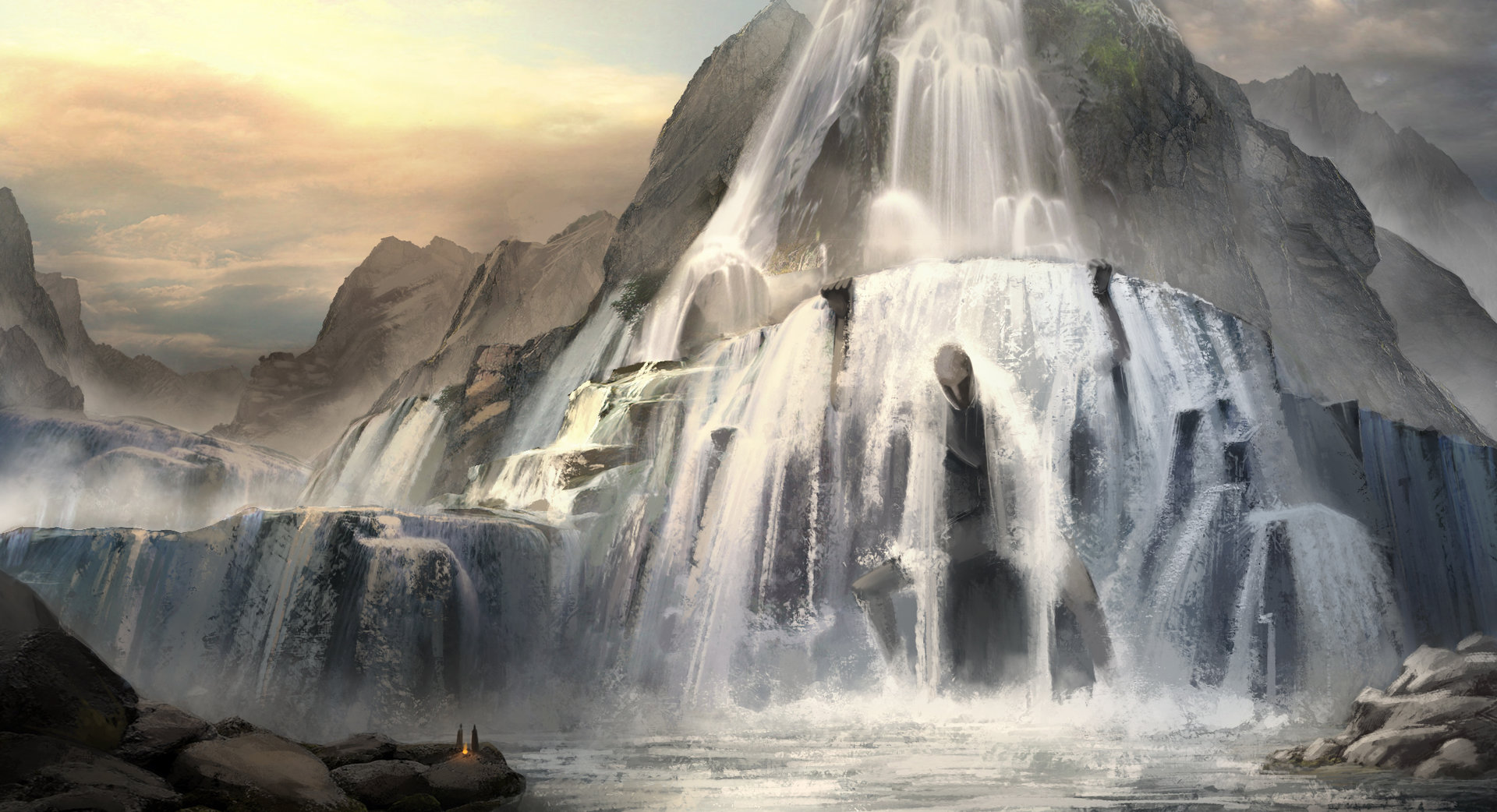 ArtStation - Waterfall