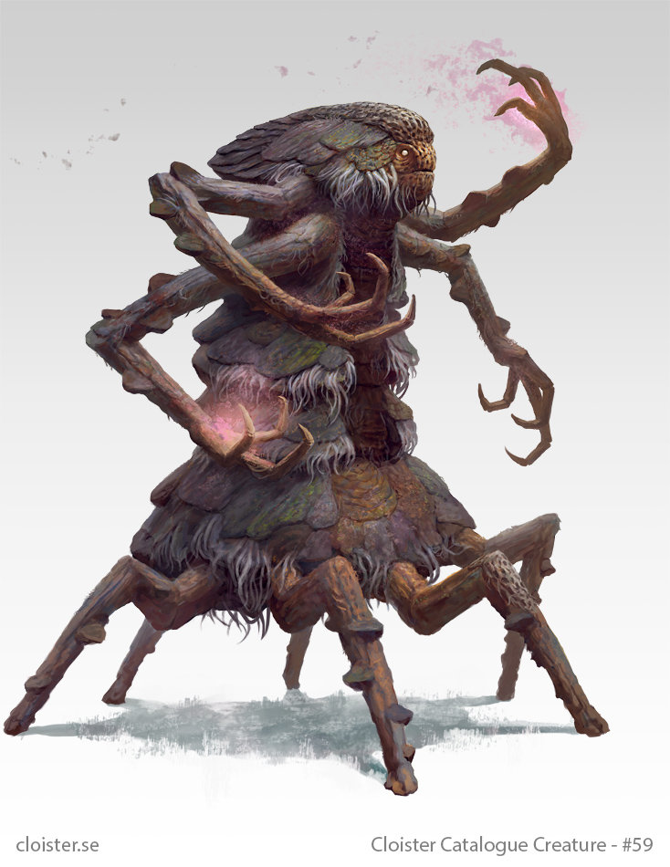 ArtStation - Gheirlock - creature concept
