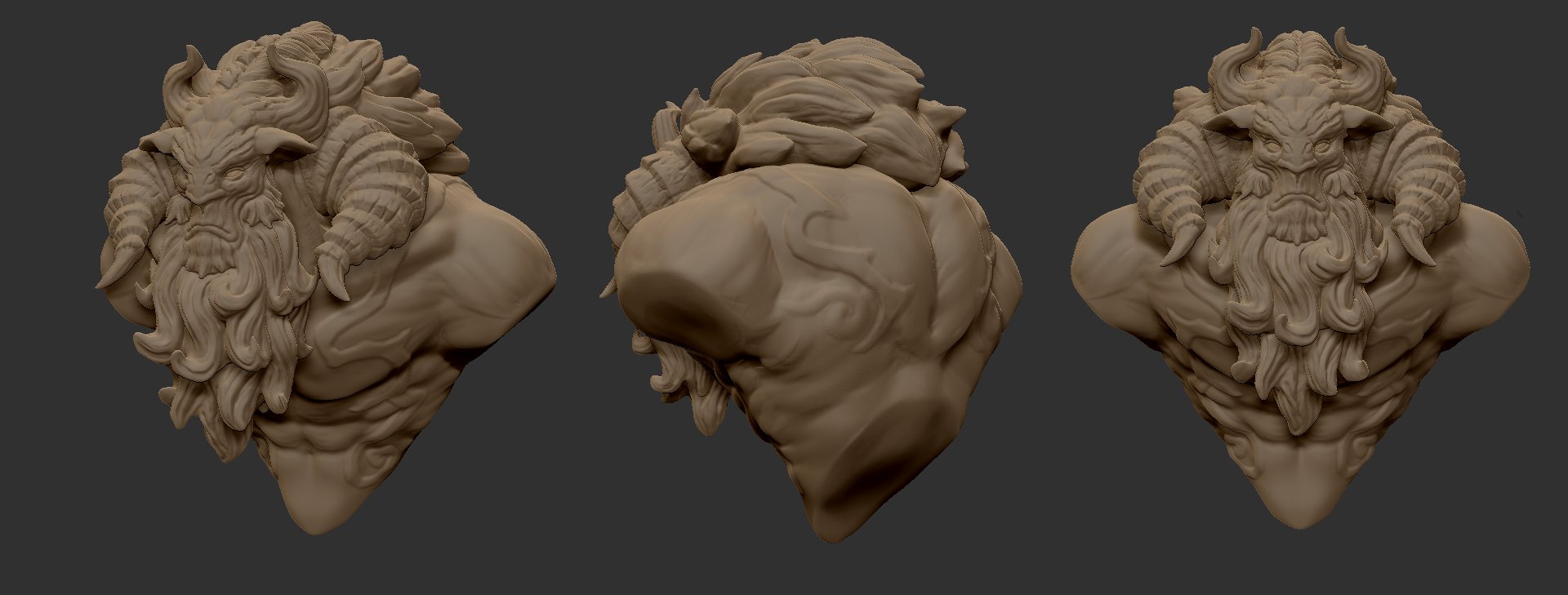 ArtStation - monster_head