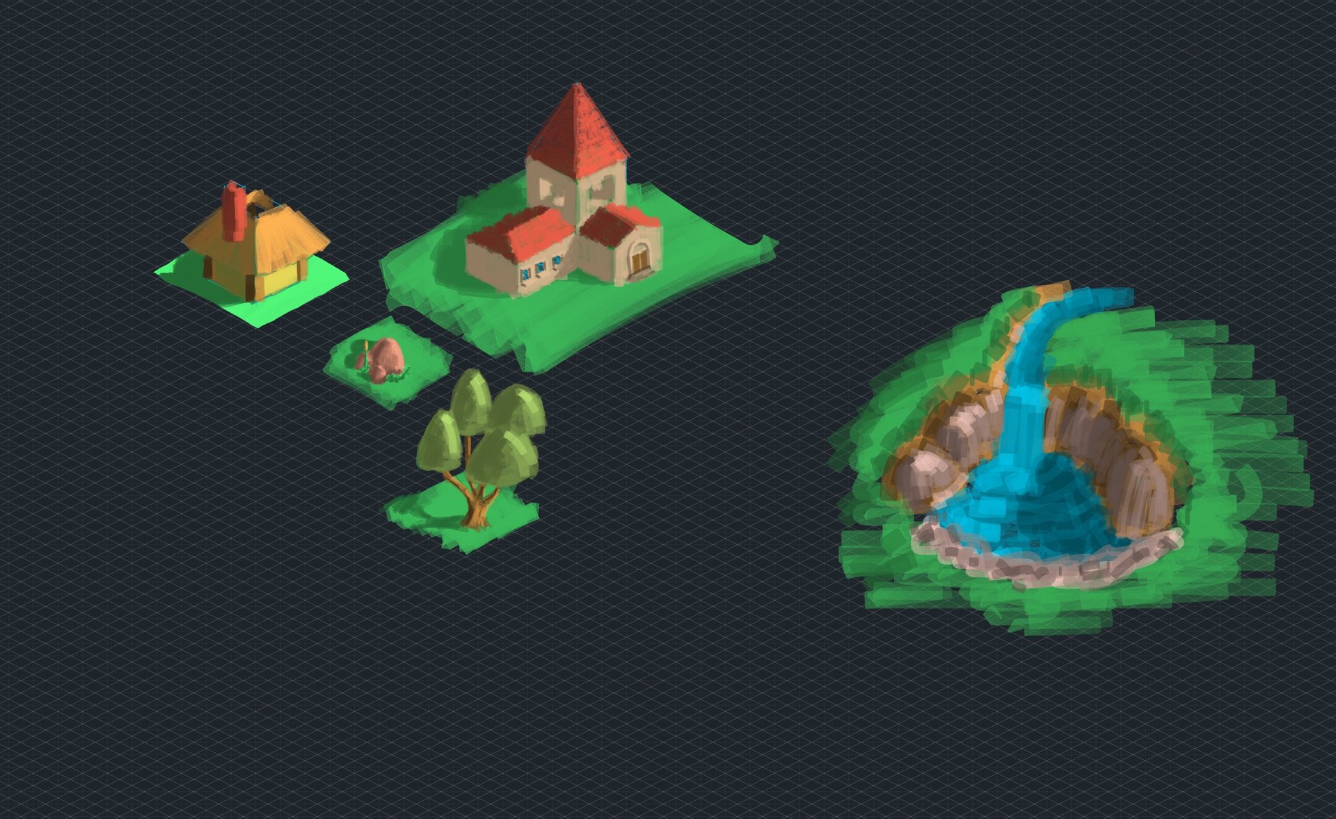 ArtStation - Map objects