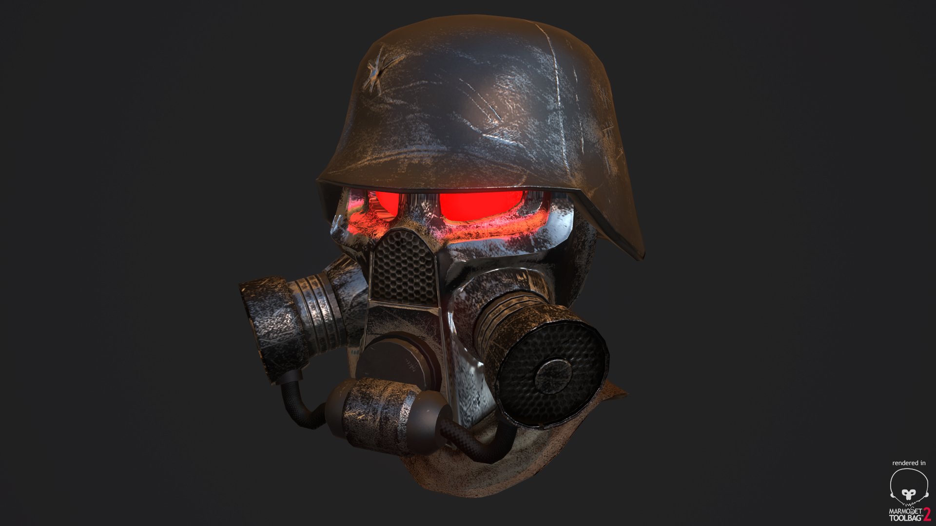 ArtStation - Dieselpunk Helmet