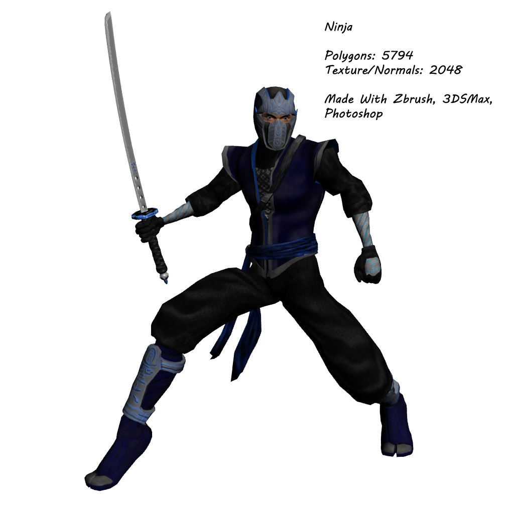 ArtStation - Ninja - 2011 - Immediately after Pillar 4 Entertainment