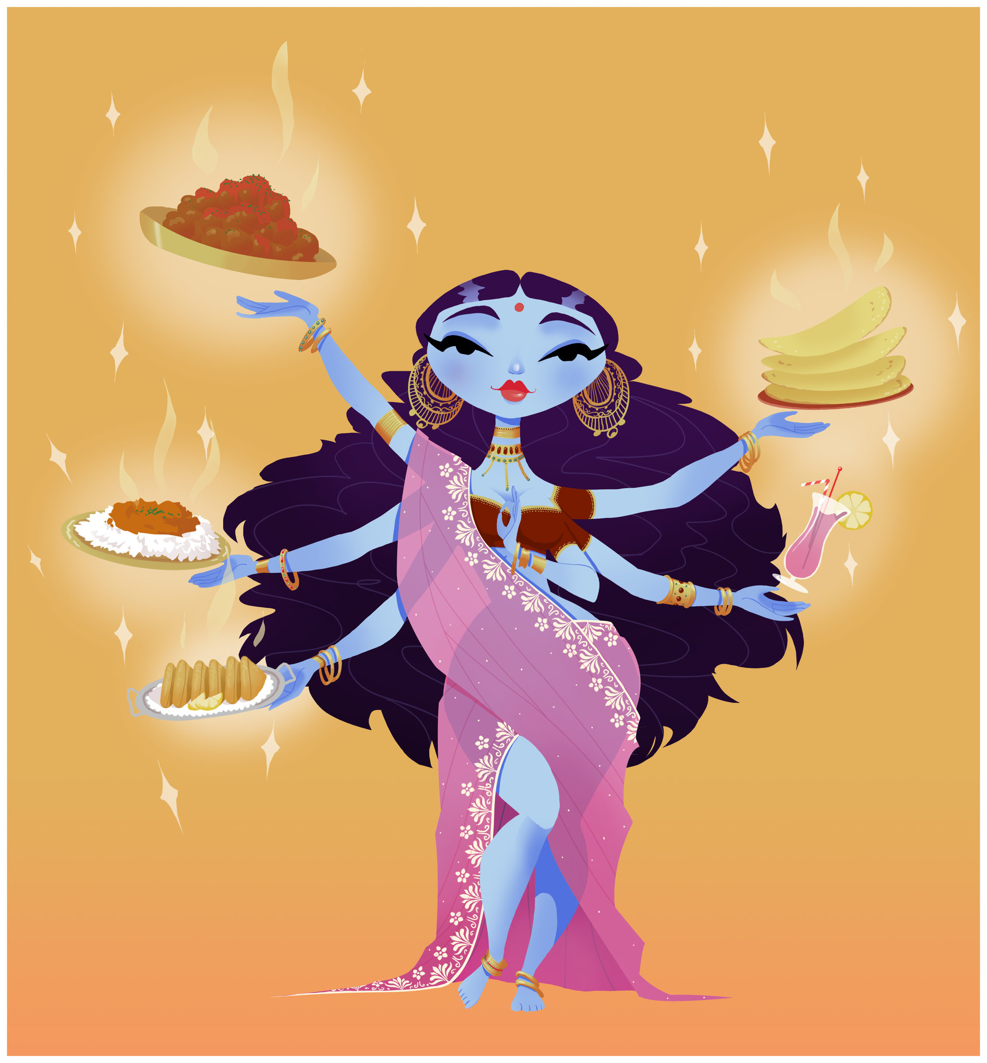 ArtStation - Indian chef