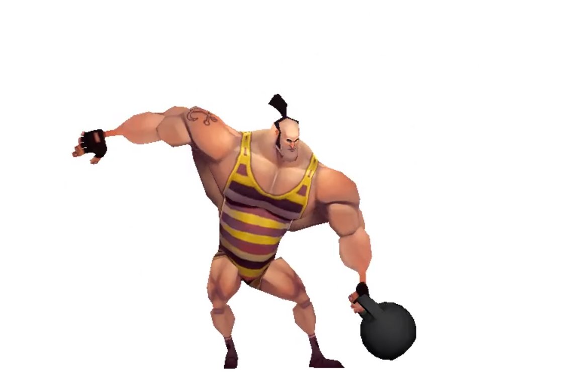 ArtStation - Strongman animation