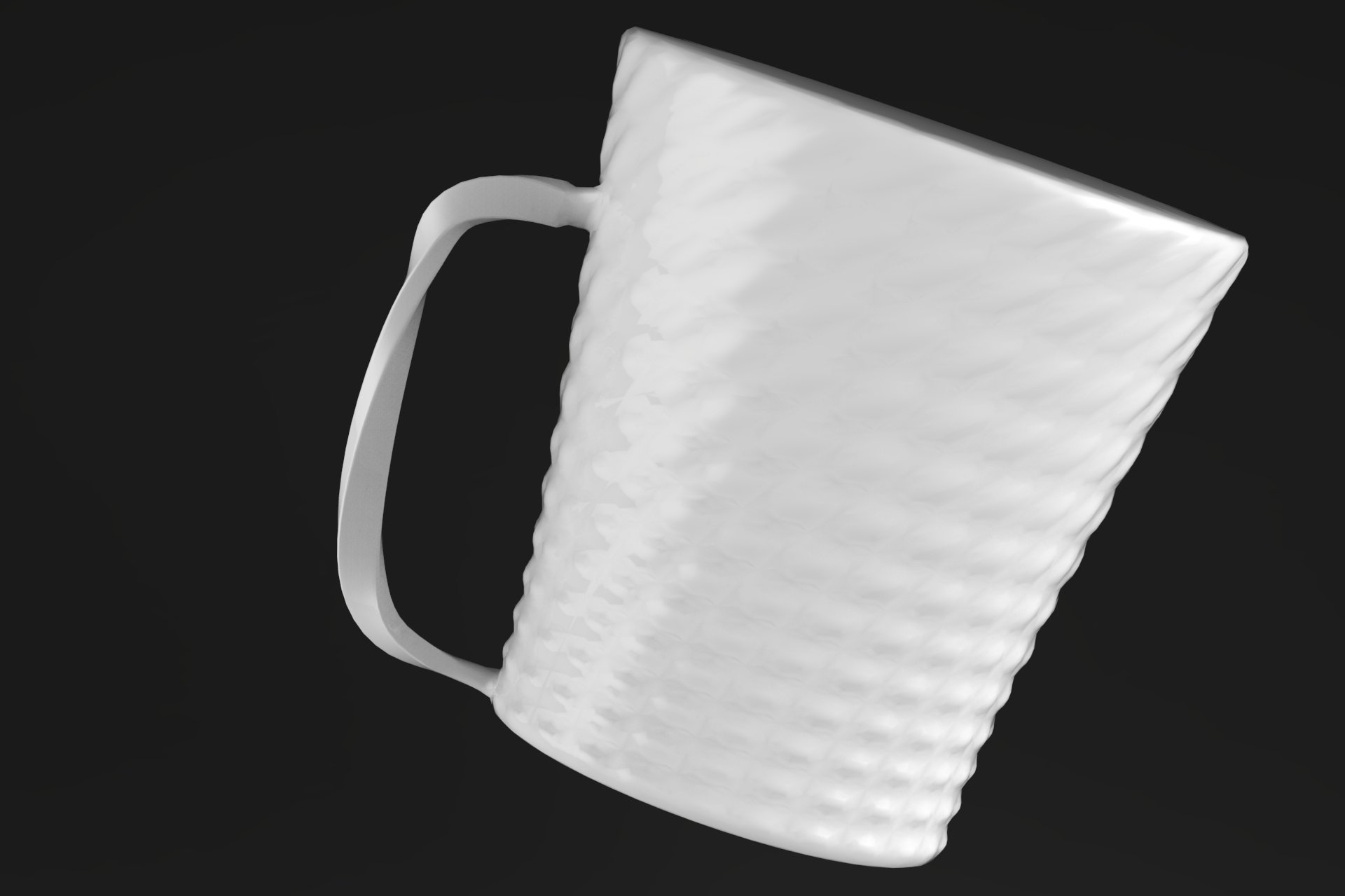 ArtStation - Product Design coffee Glass for client