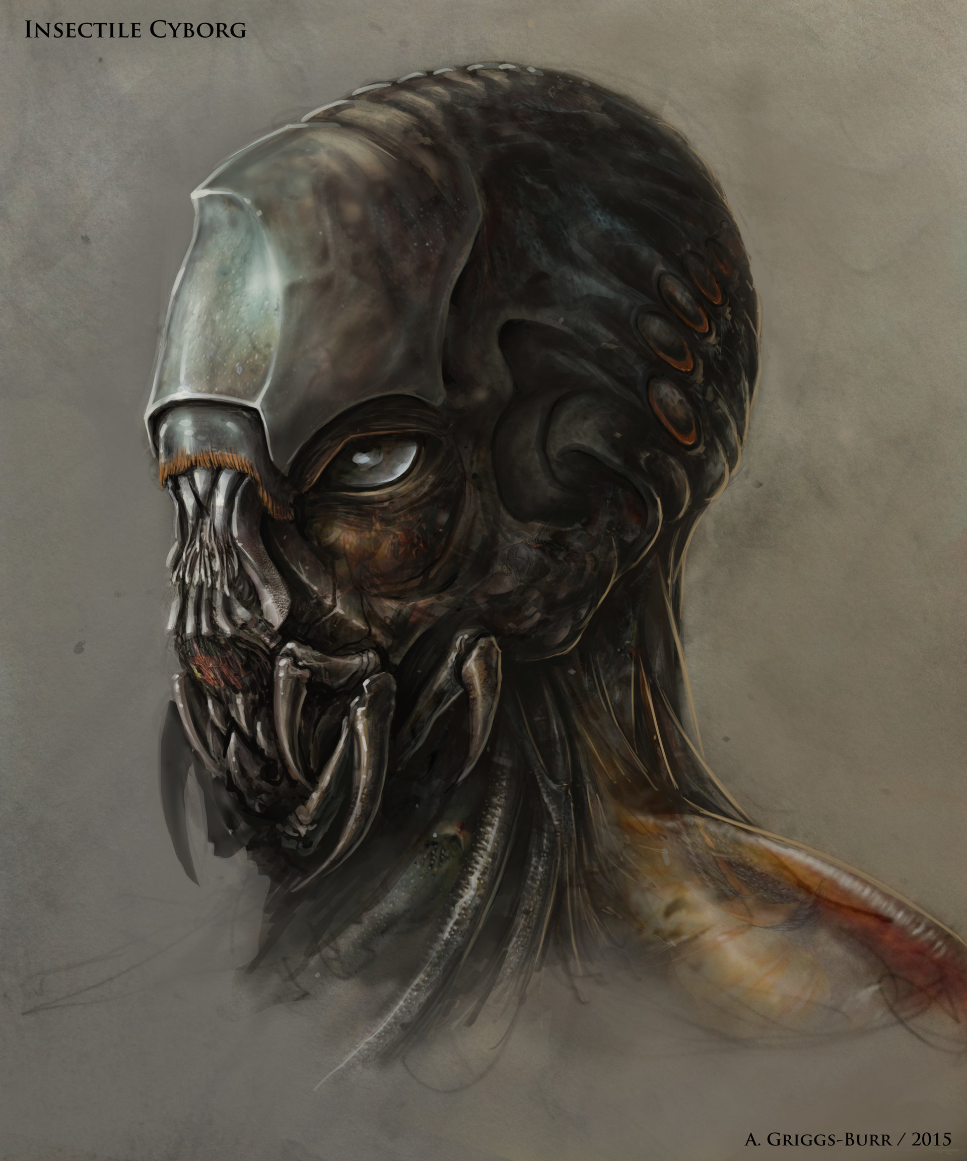 ArtStation - Insectile Cyborg