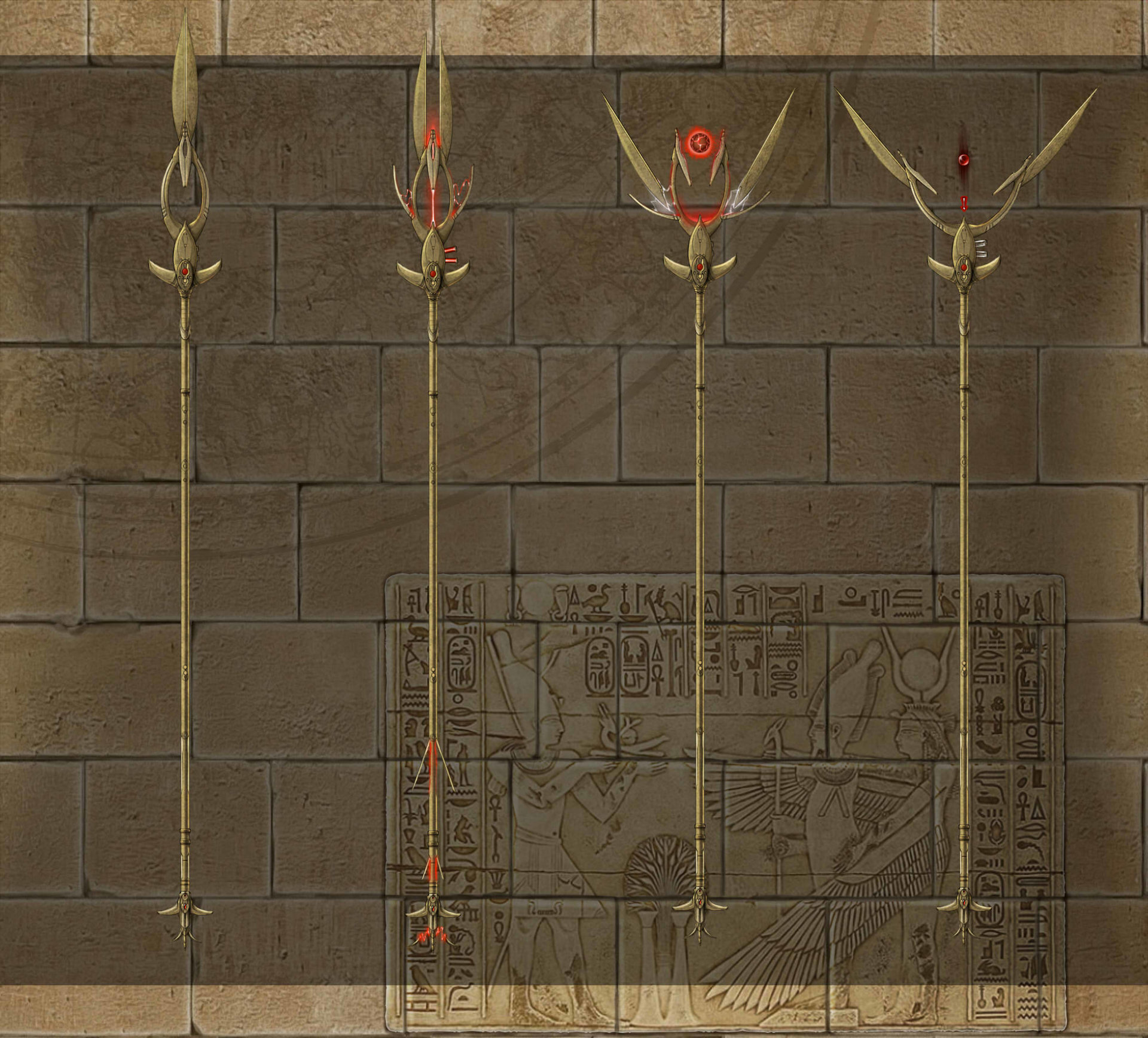 ArtStation - Staff concept