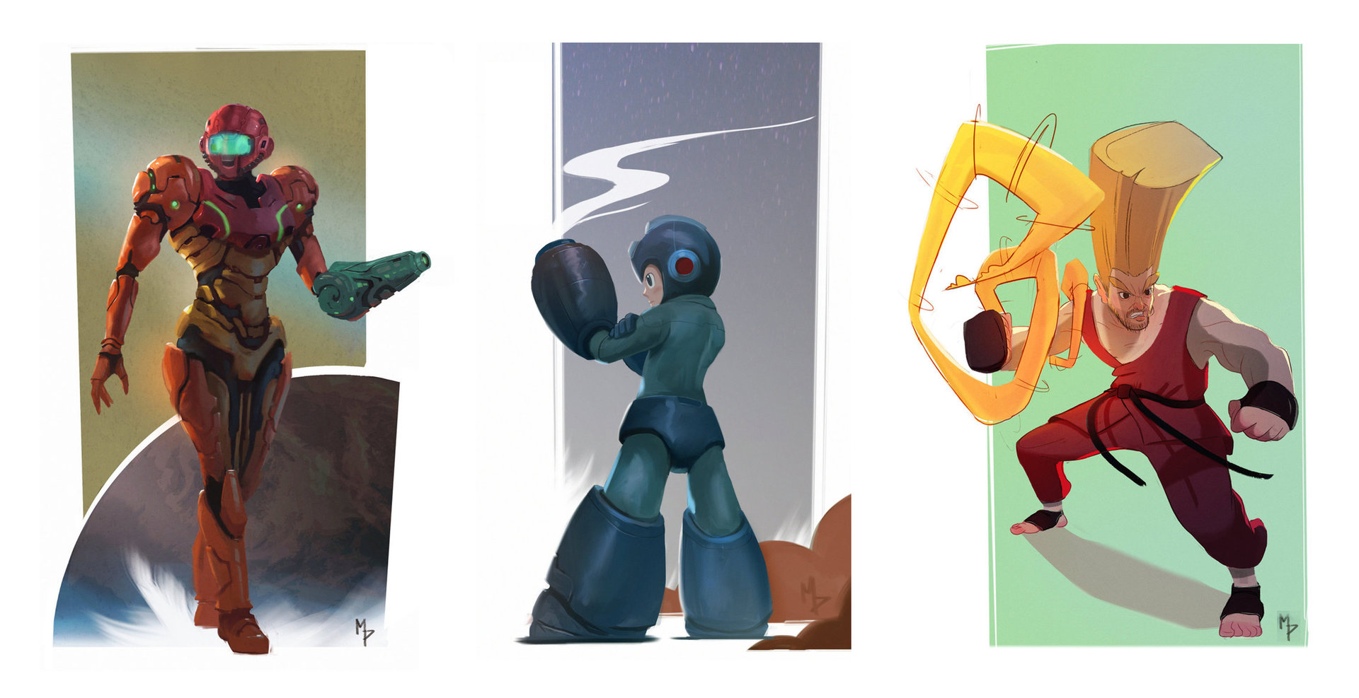 ArtStation - Various Video Game Characters