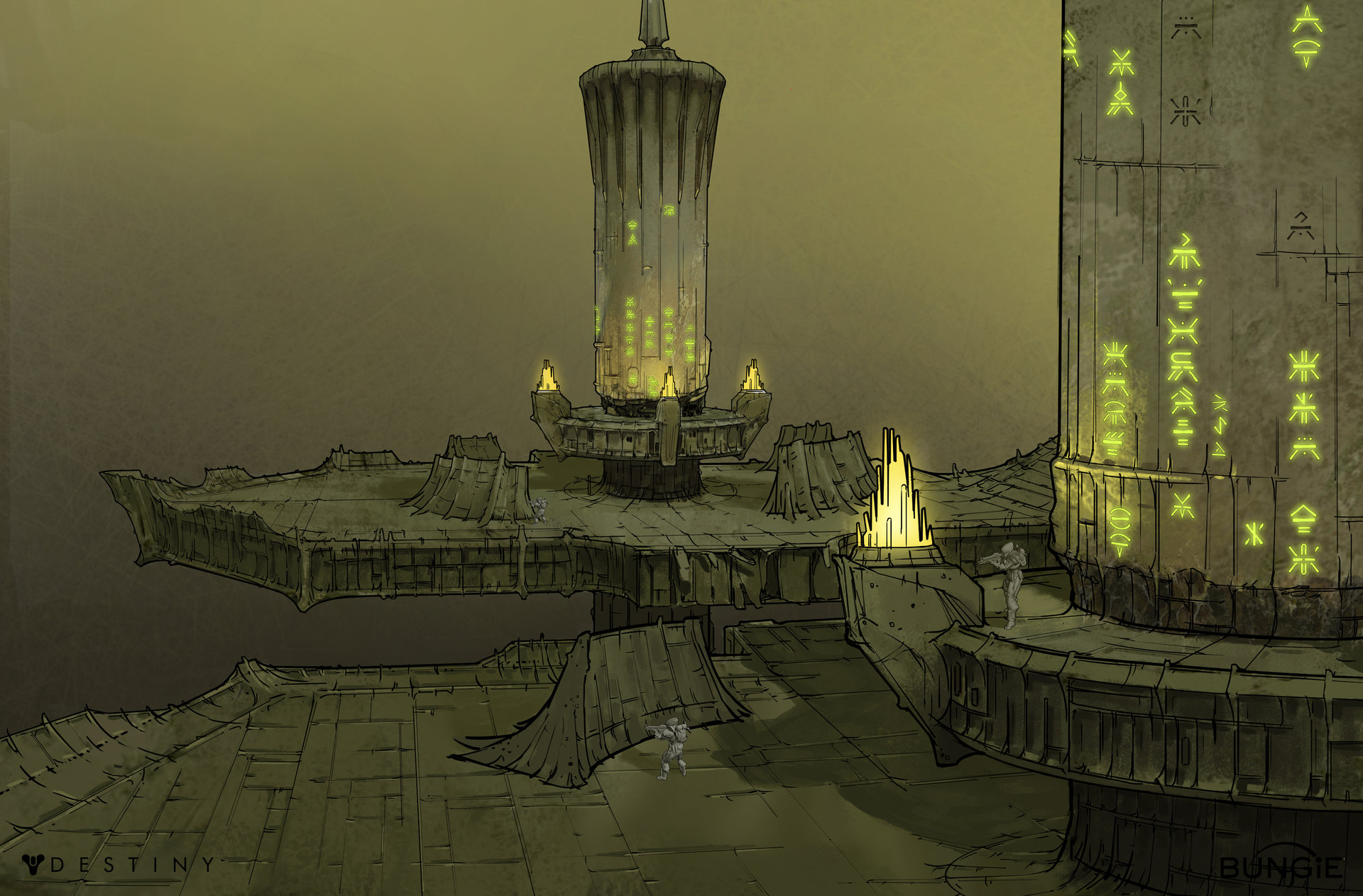 ArtStation - Hive Plinth Tower