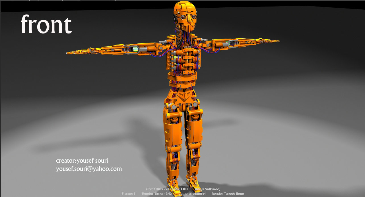 ArtStation - robot_front