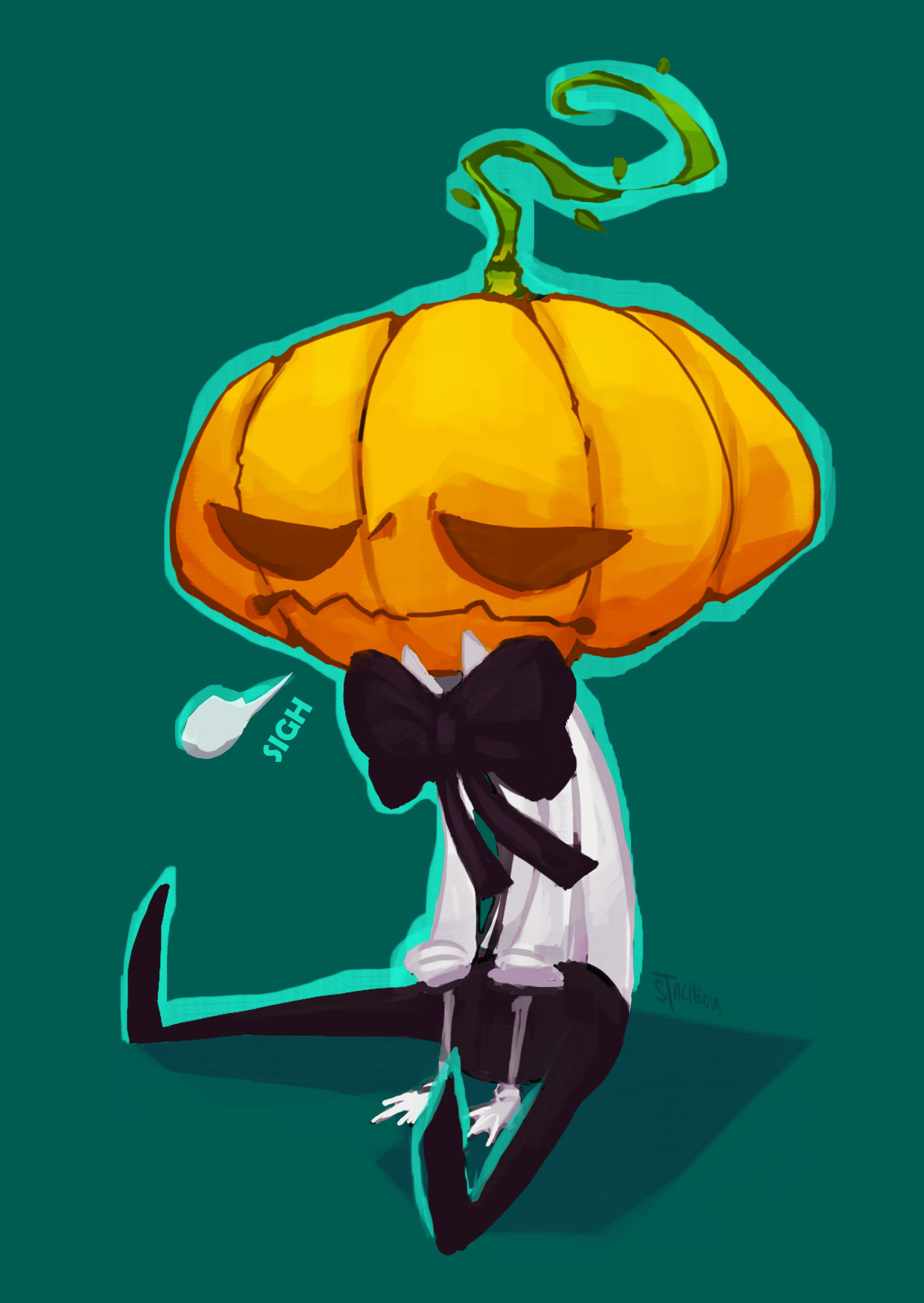 ArtStation - Pumpkyn The Pumpkin
