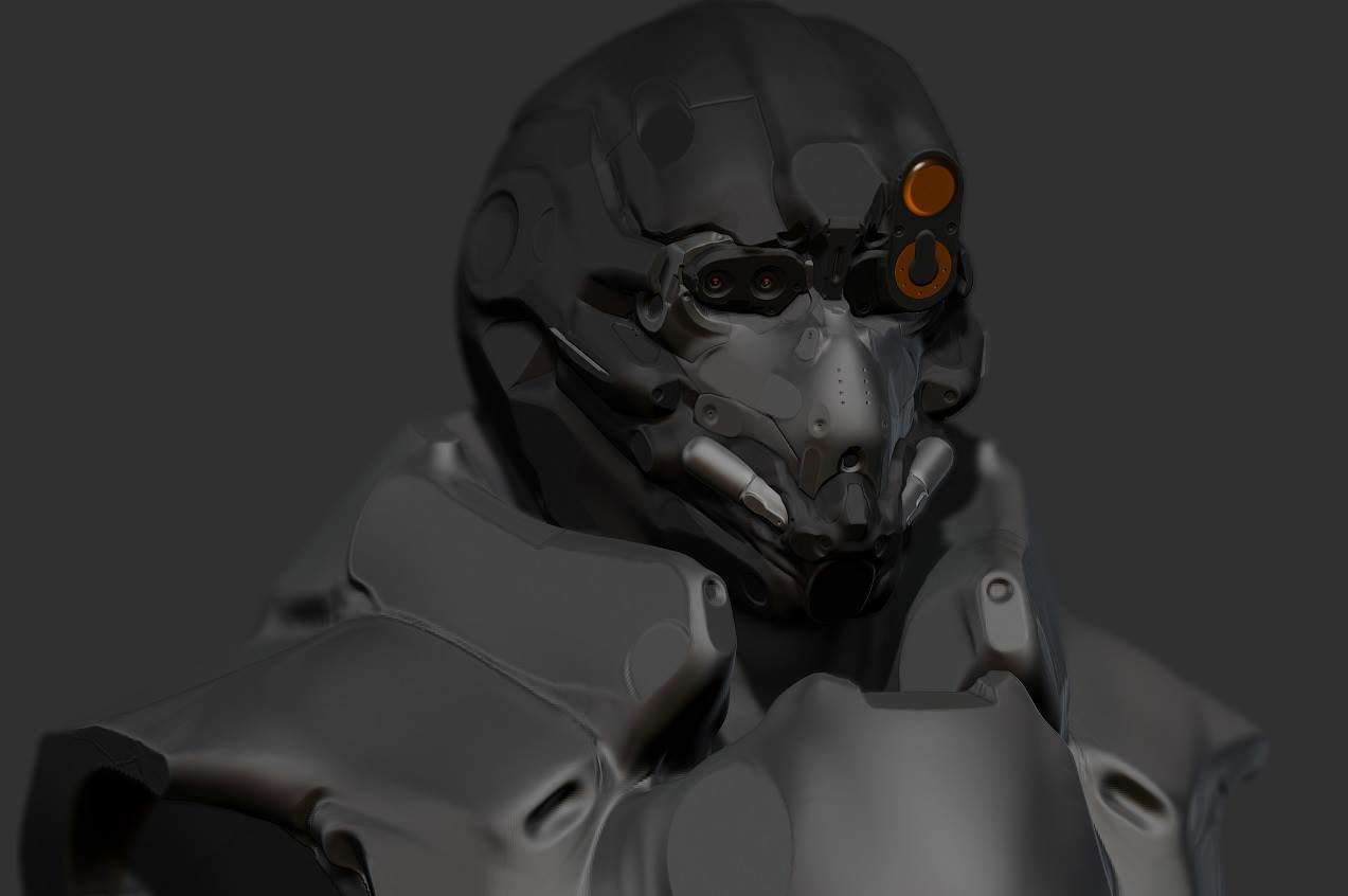 ArtStation - Heavy Interdiction Unit Zbrush Concept
