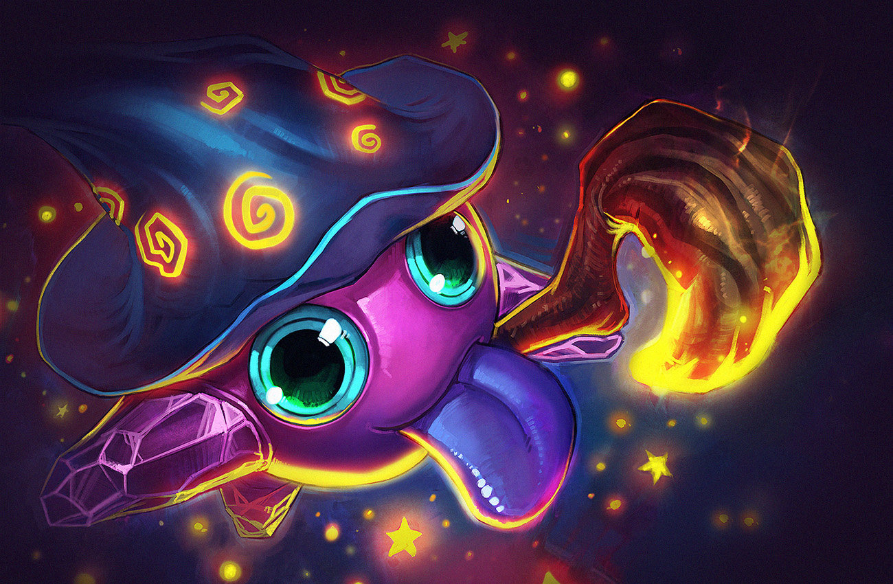 ArtStation - Wizard Puff Card