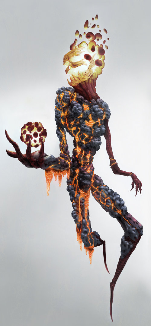 ArtStation - Magma Spirit