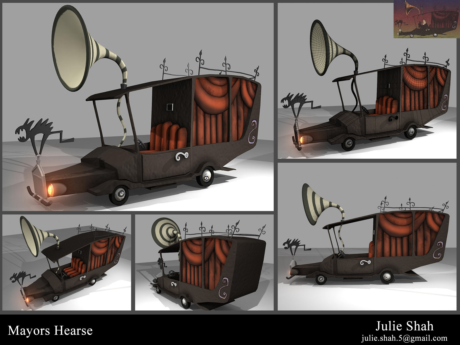 ArtStation - Mayors Hearse