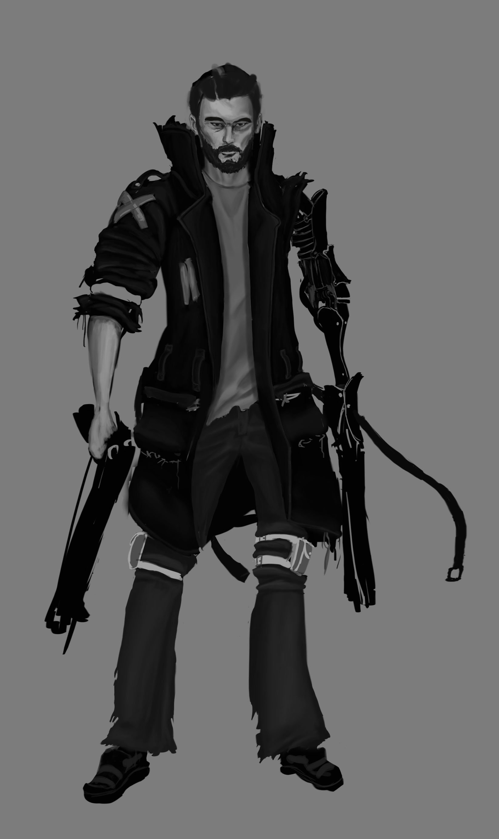 ArtStation - Cyborg Concept