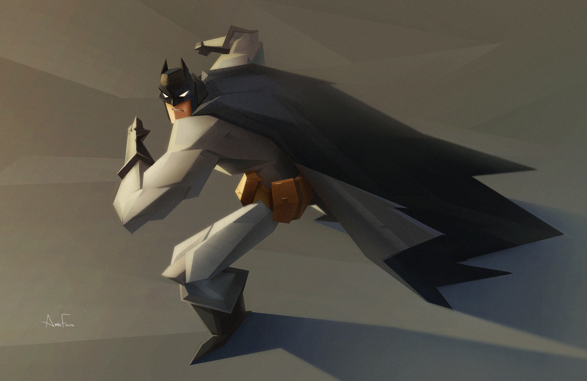 ArtStation - Batman ready for action!