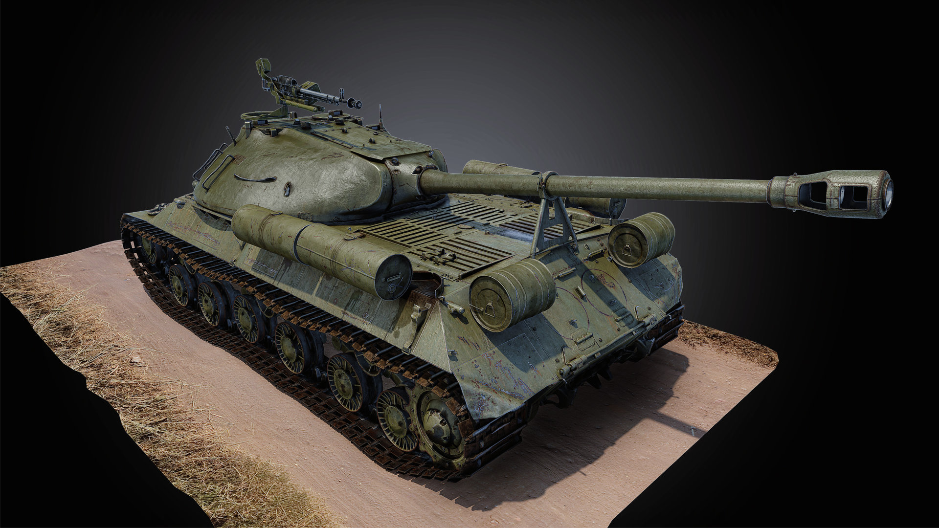 ArtStation - Tank IS-3 (3d model in viewer), Vlad Berdynskykh