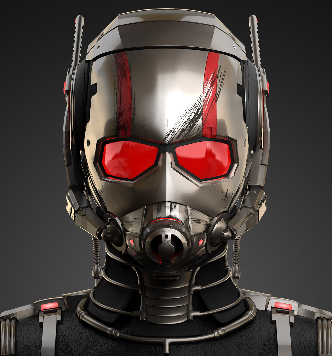 ArtStation - Ant-Man 3D model Fan-Art