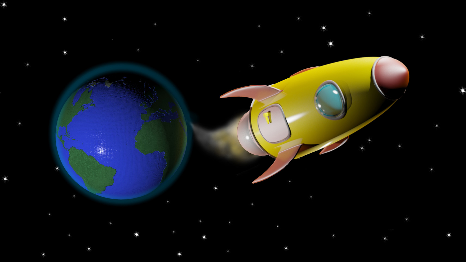 ArtStation - Rocket Ship - College Client Project