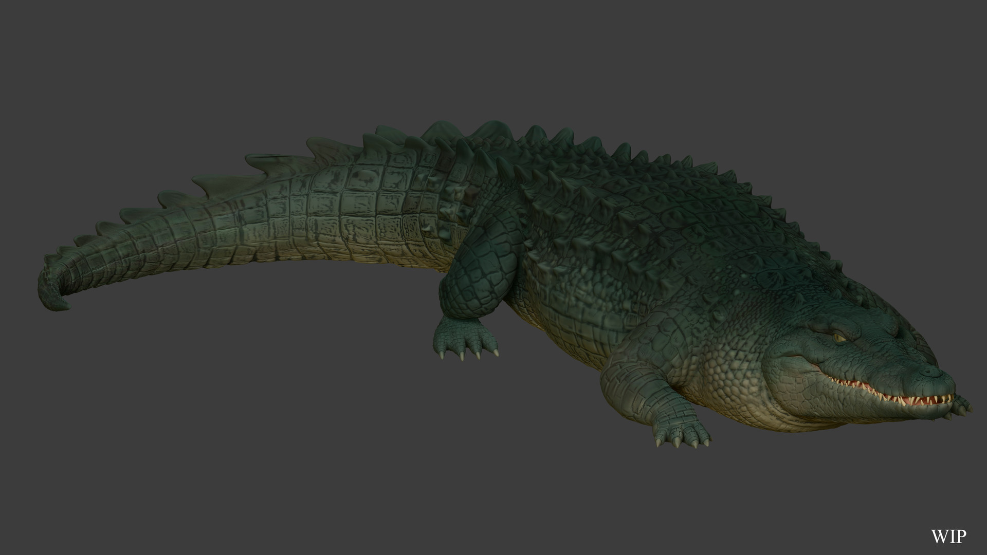ArtStation - Crocodile
