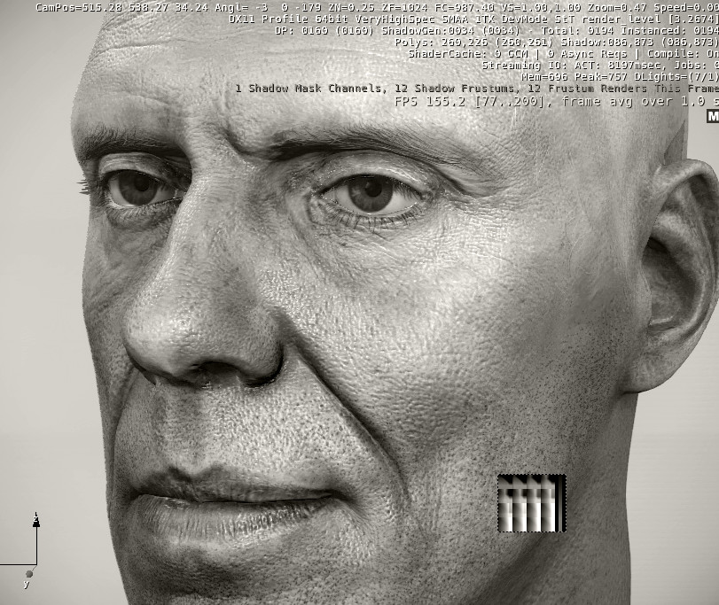 realization face drawing