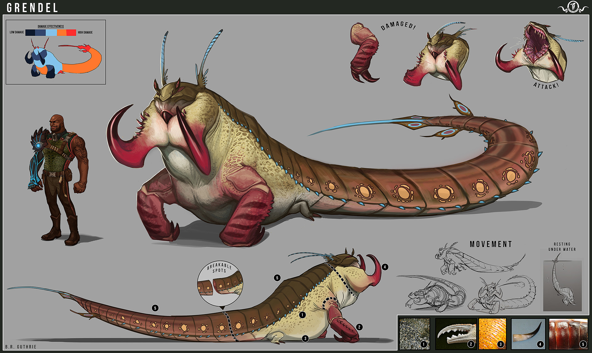 ArtStation - Grendel, B.R. Guthrie