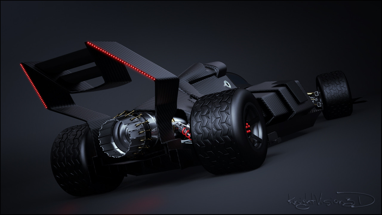 ArtStation - Batmobile F1 Concept