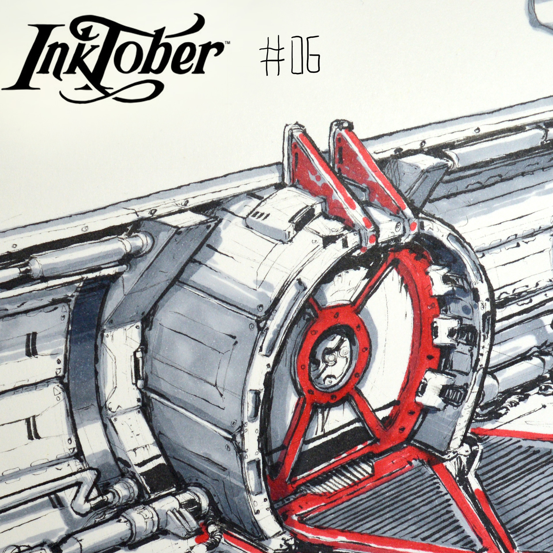 ArtStation - Inktober sketch 06