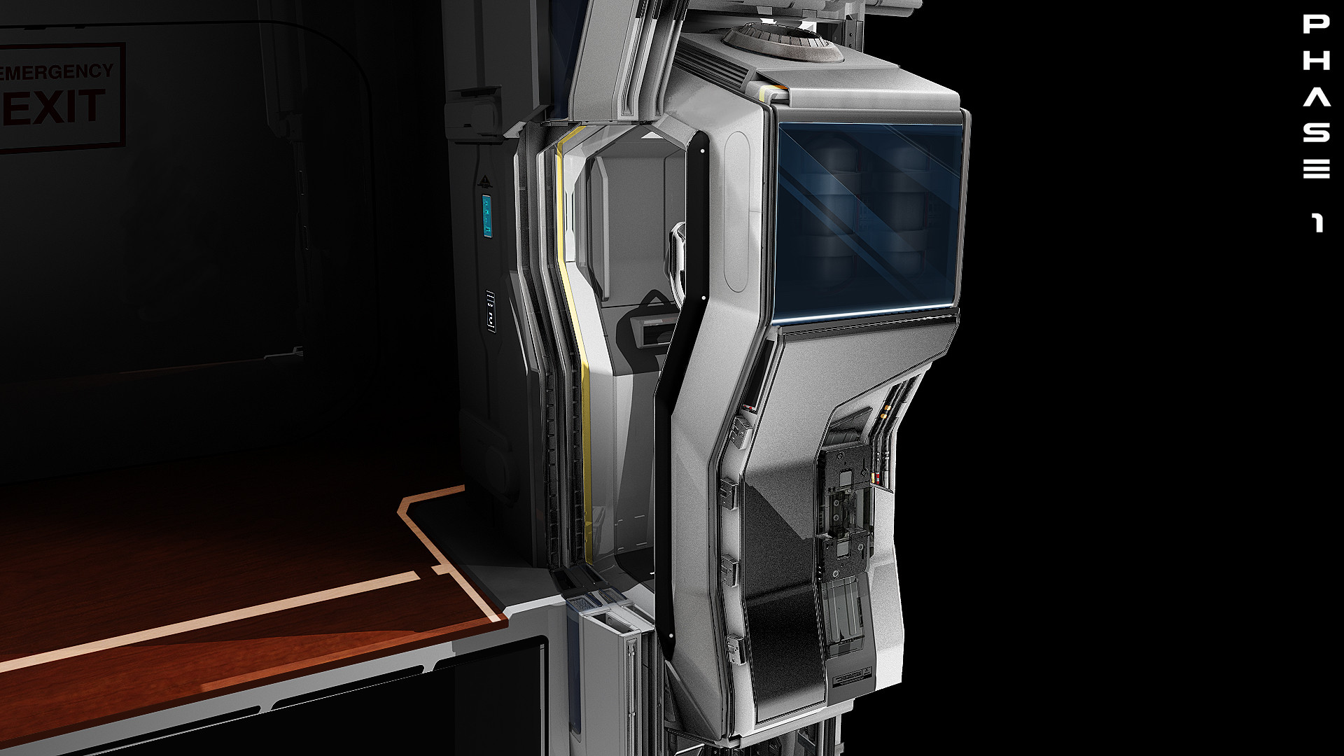 ArtStation - escape pod - 890 jump (Star Citizen)